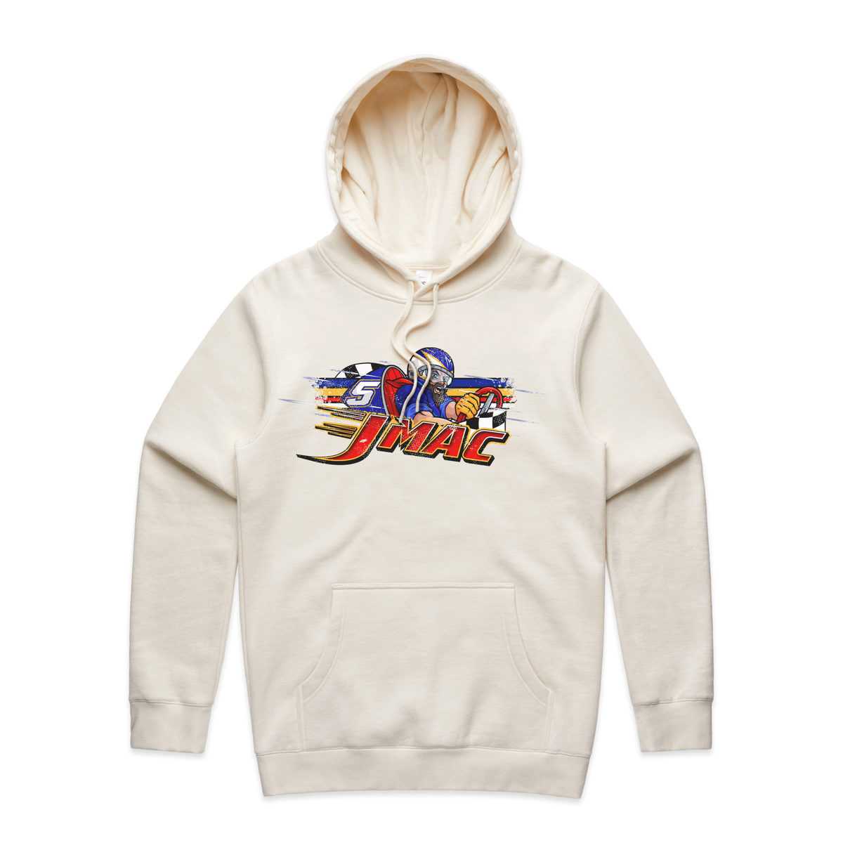 Speed Racer Hoodie - OG ECRU – James McFadden Apparel